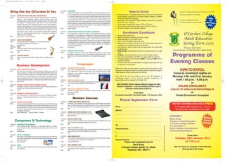 Night classes O' Carolan nobber | PDF