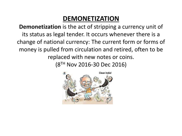 Demonetization topic ppt | PPT