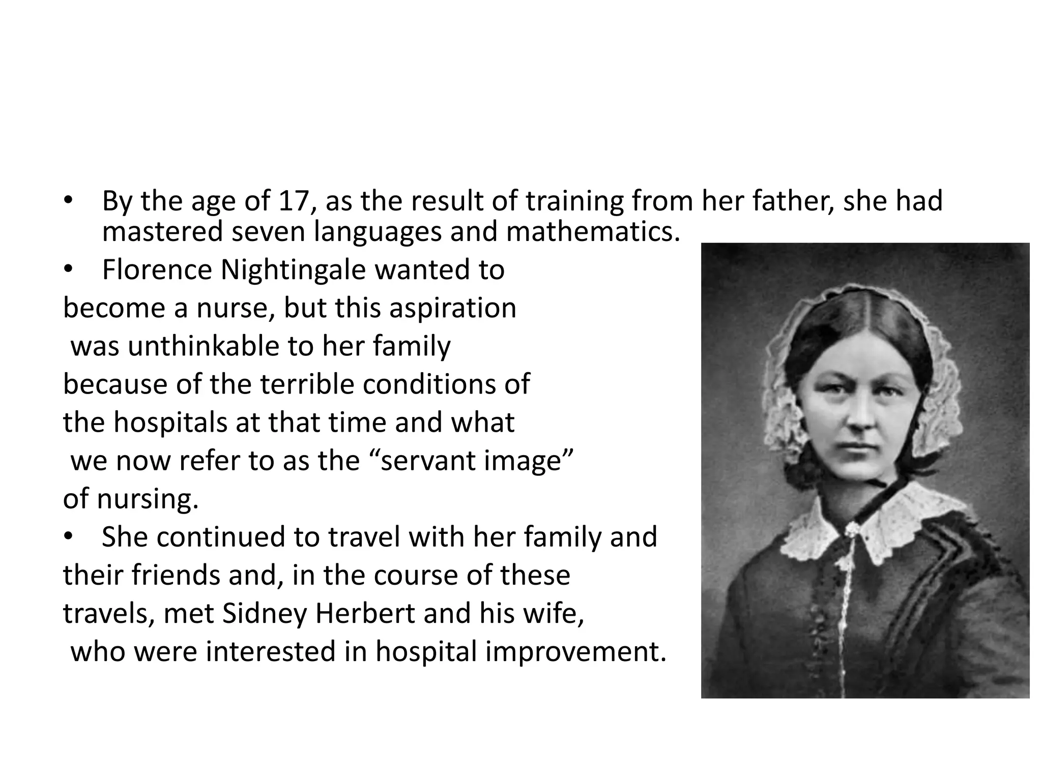 Nightingale influence | PPTX | Healthcare Industry | Industries