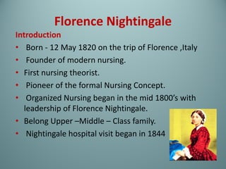 Nightingale's environment theory | PDF