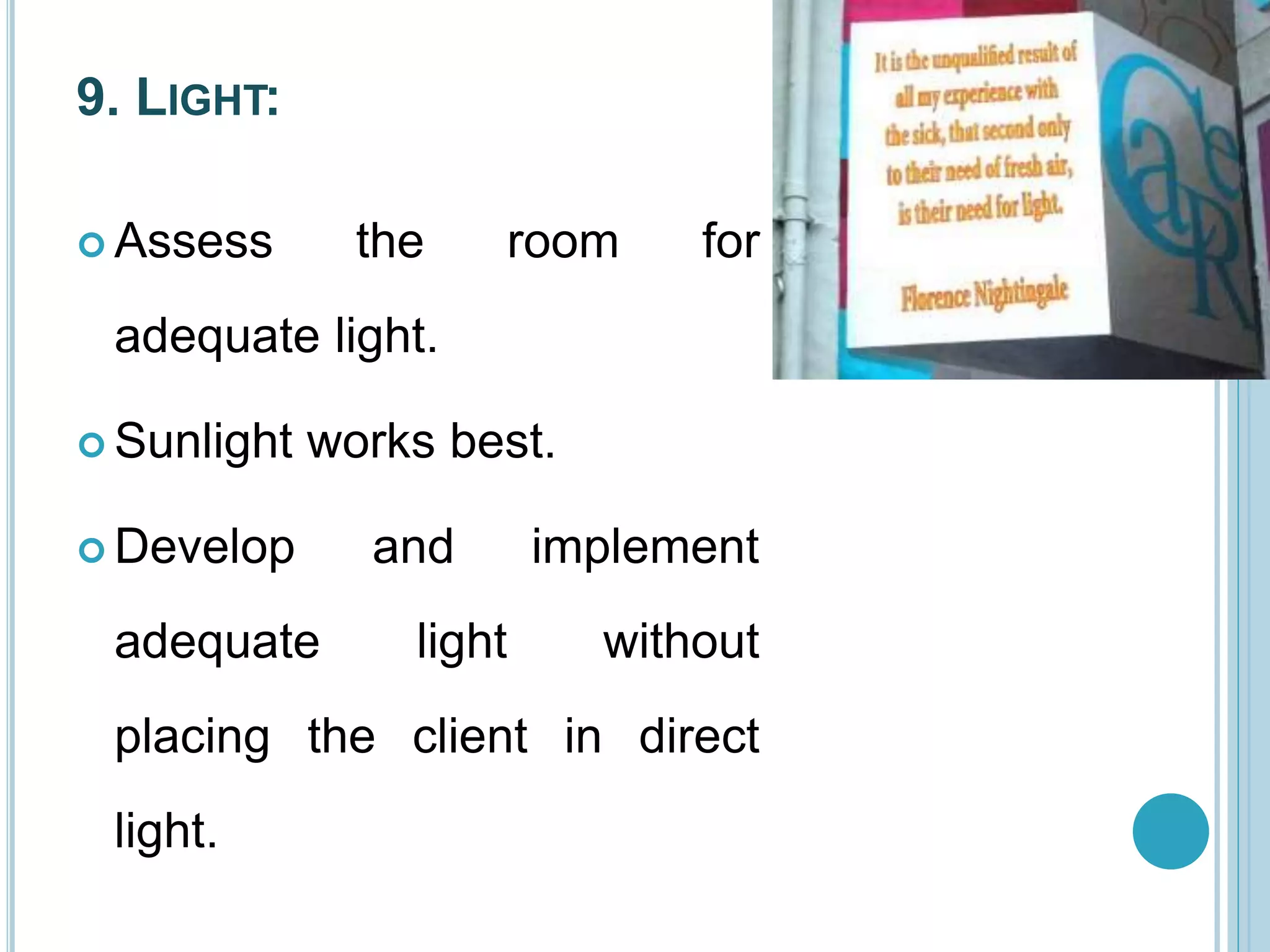 Florence Nightingale's Environmental Theory of Nursing | PPTX