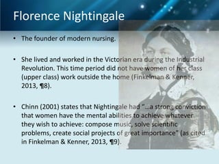 Nightingale's Theory Presentation | PPTX
