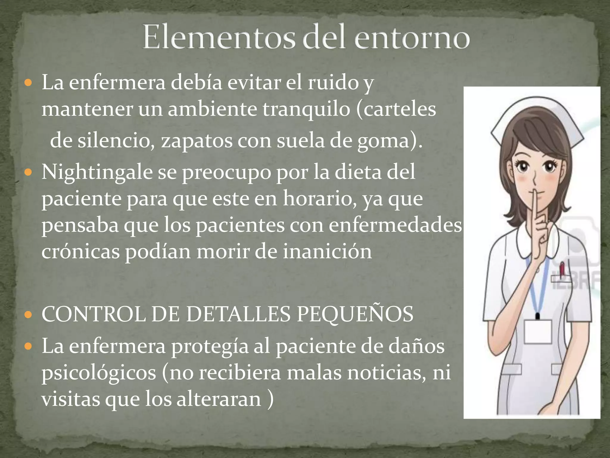 FLORENCE NIGHTINGALE- TEORÍA DEL ENTORNO | PPTX
