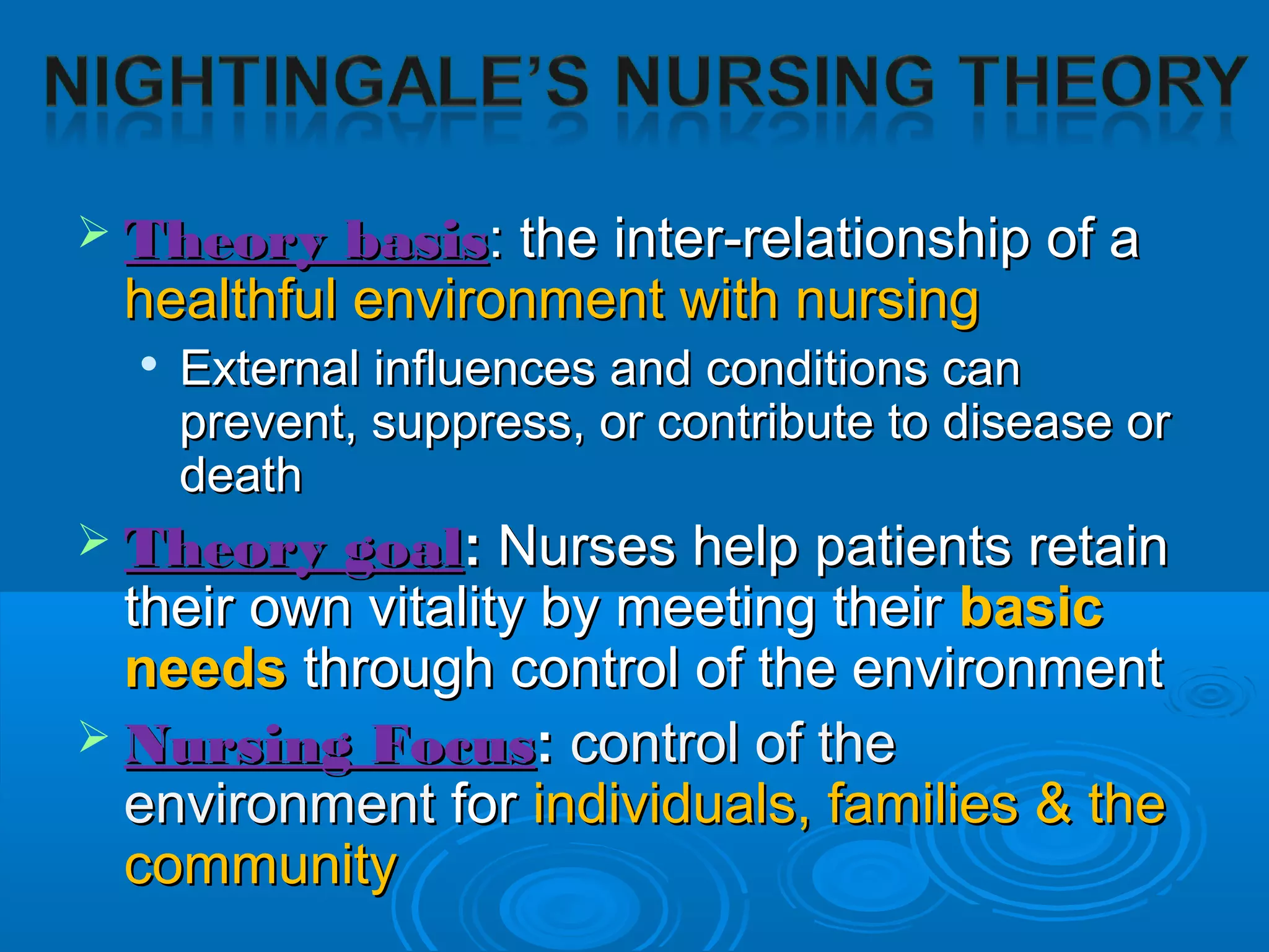 Nightingale theory | PPT