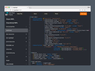 Writing Clojure | PPT