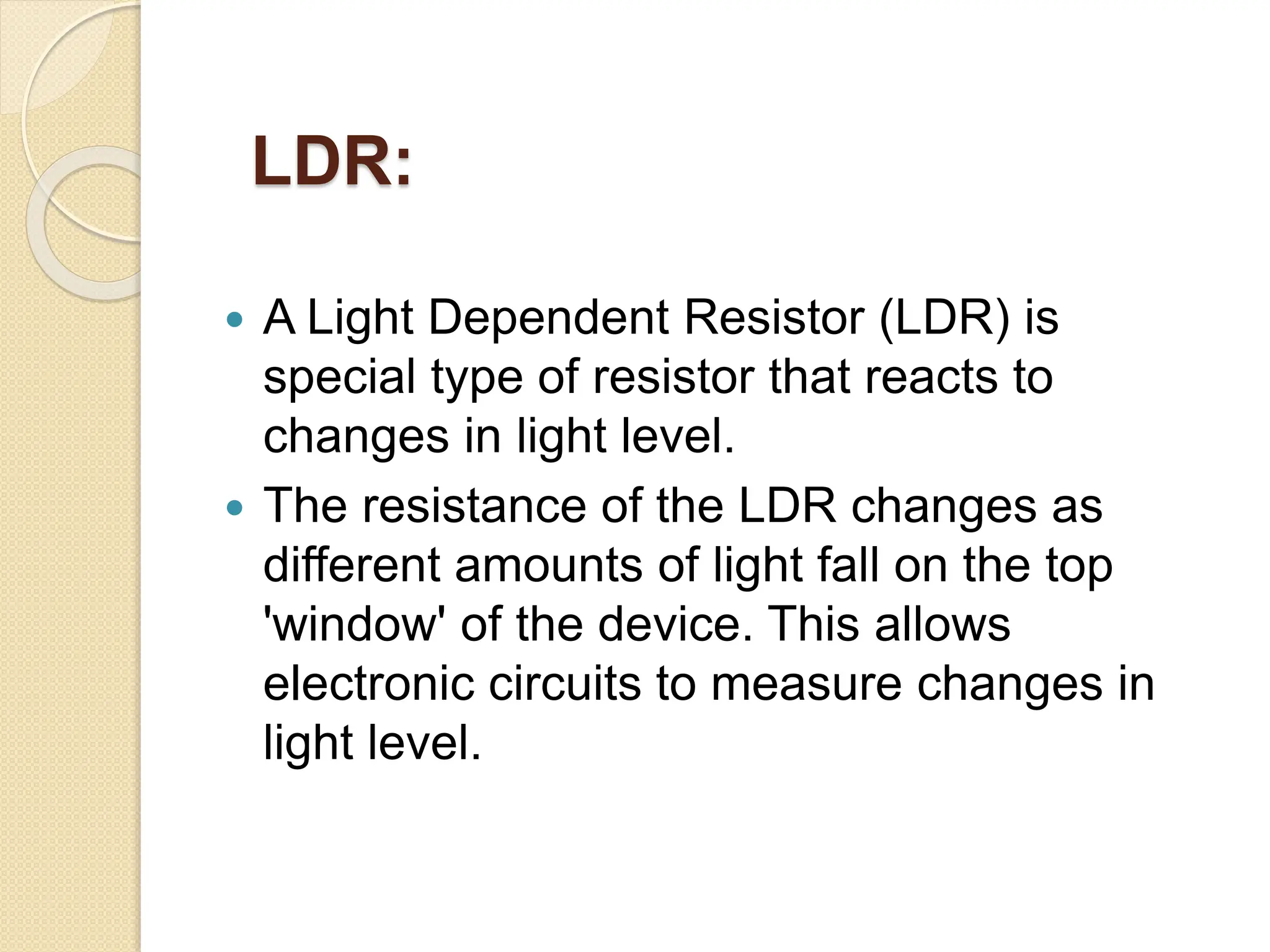 night lighting using ldr and arduino uno | PPT