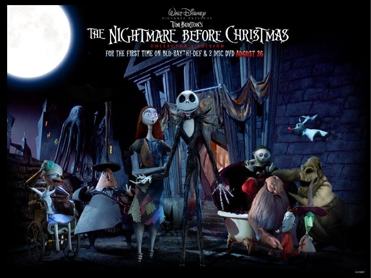 Nightmare before Christmas characters