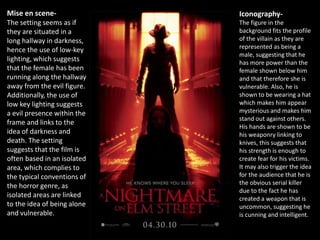 Nightmare on elm street analysis | PPT