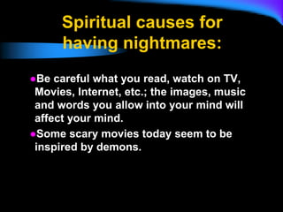 Nightmares | PPTX