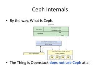 Nightmare with ceph : Recovery from ceph cluster total failure | PPT