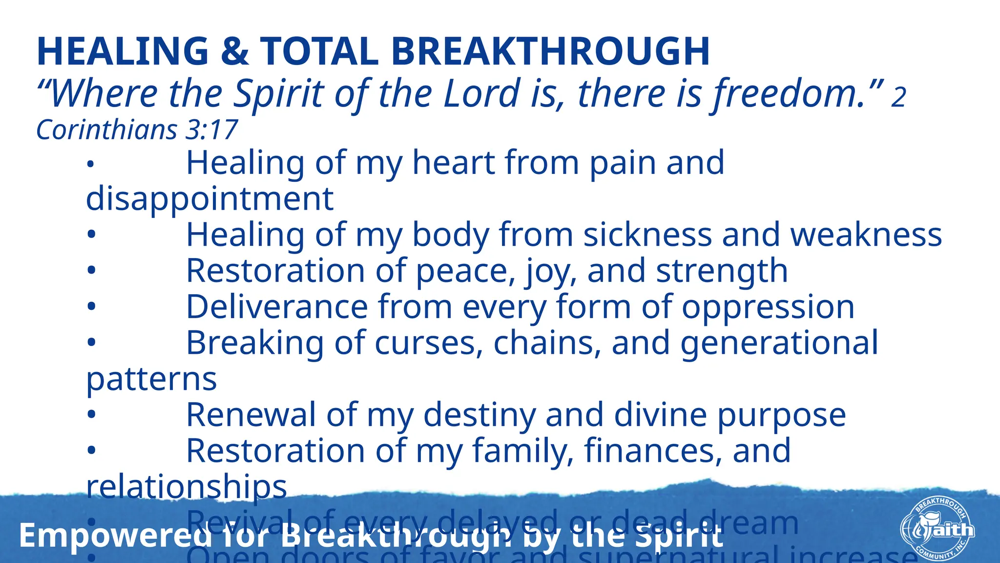 Empowered to Breakthrough by Spirit.pptx