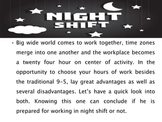Night Shift Work Quotes Night Shift Workers, What's The Creepiest