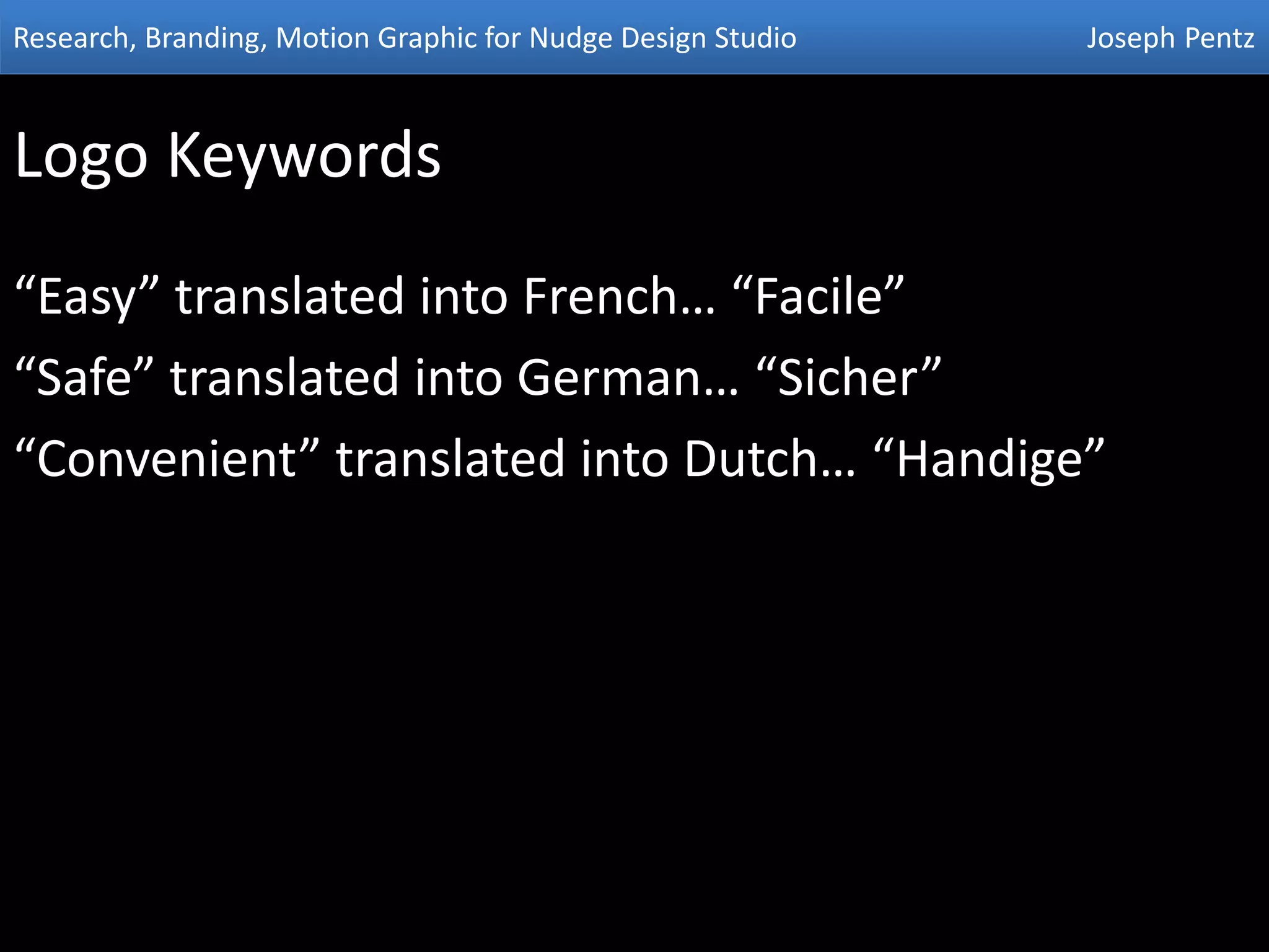 Night shuttle nudge design | PPT