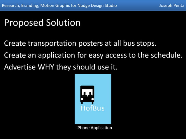 Night shuttle nudge design | PPT