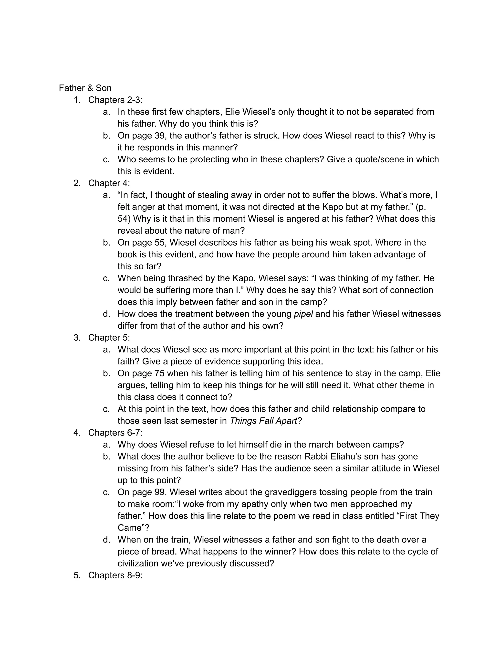 Night theme chart | PDF