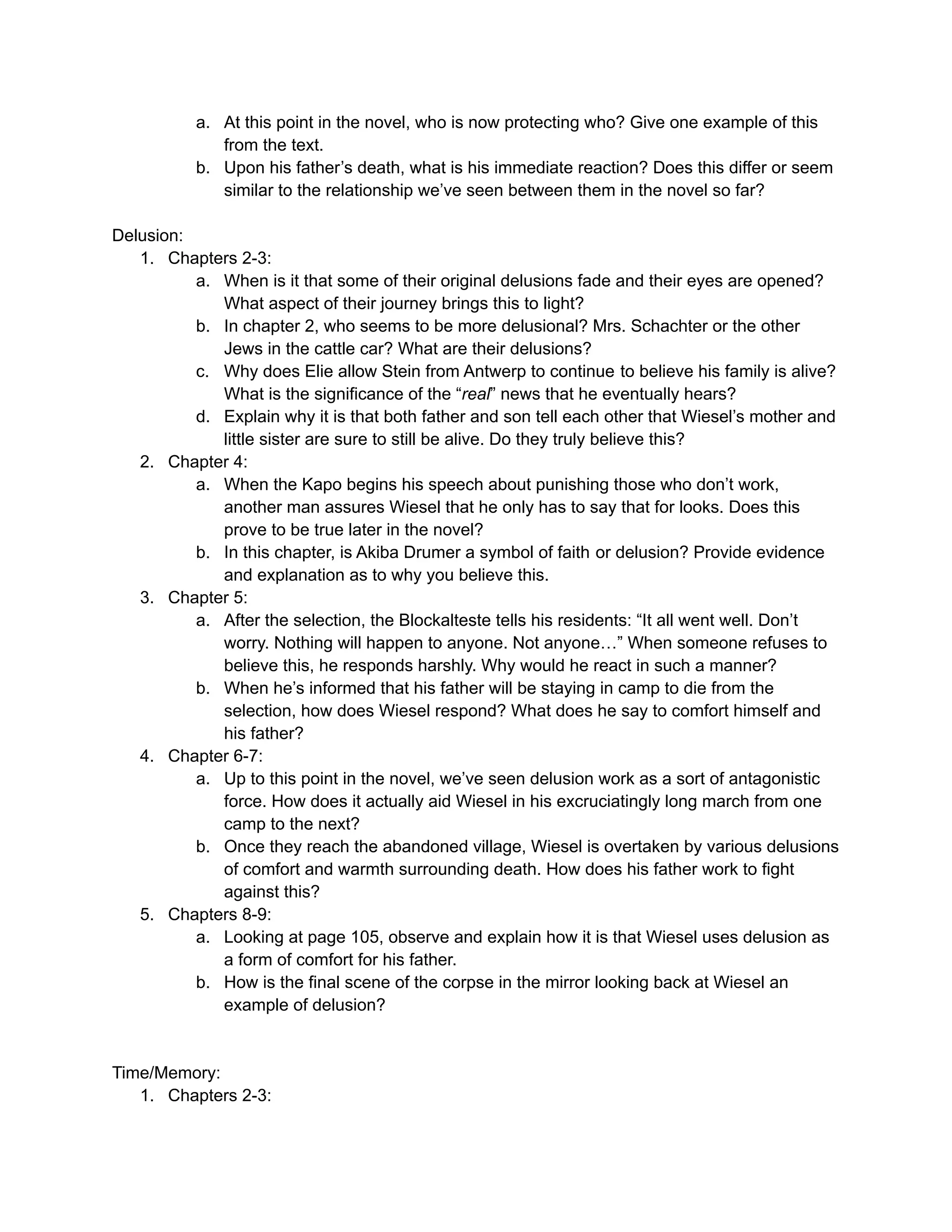 Night theme chart | PDF