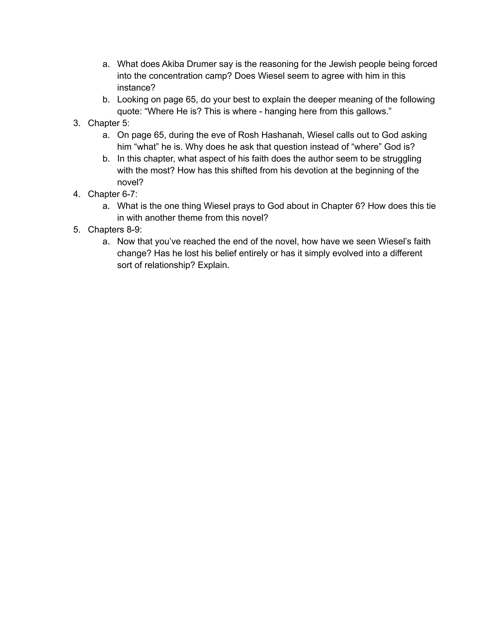 Night theme chart | PDF