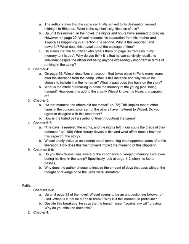 Night theme chart | PDF