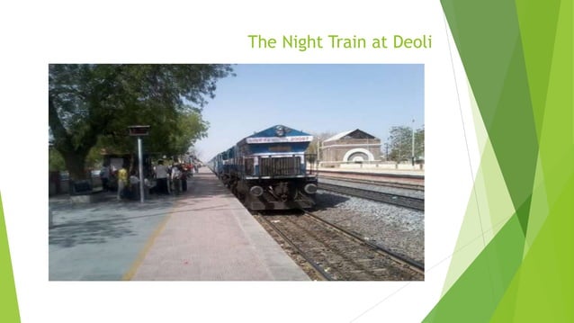 The Night train at Deoli | PPTX | Travel
