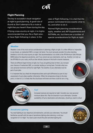 Night vfr | PDF