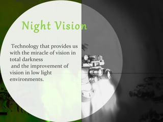 Artificial intelligence Night vision | PPT