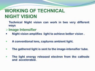 Night vision | PPT