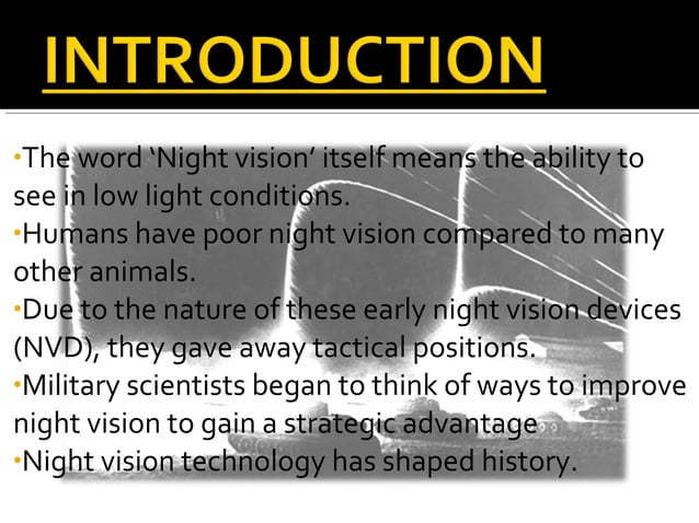 Nightvision | PPT