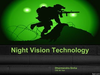 Night vision Technology | PPT