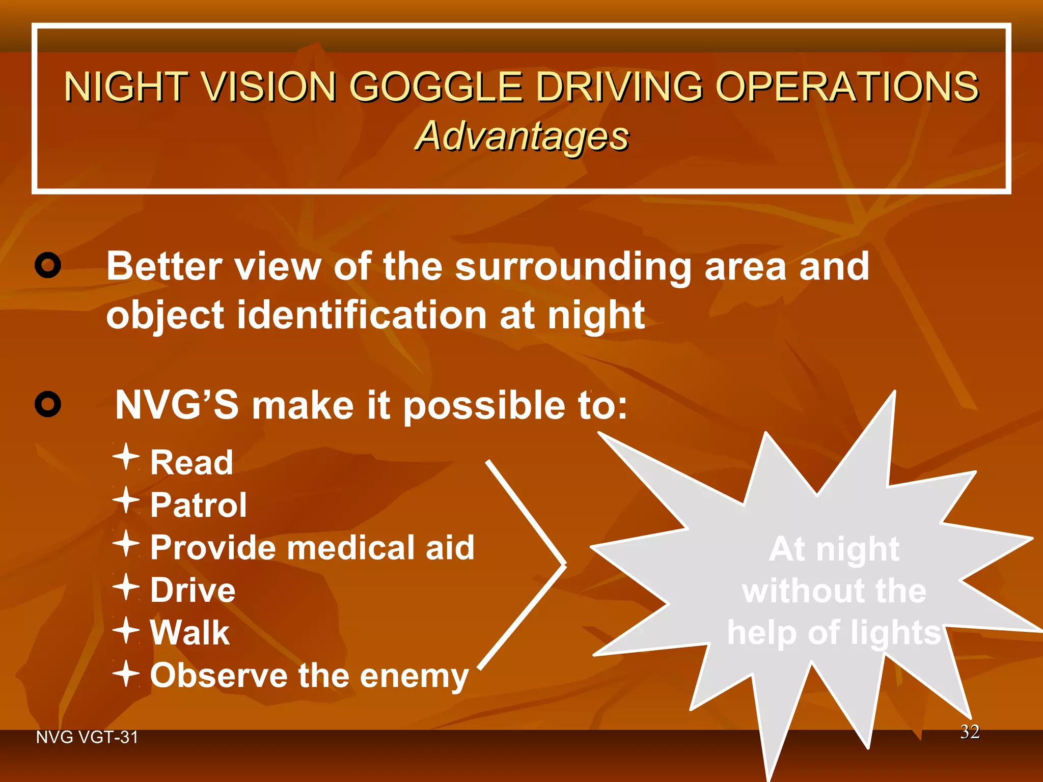 Night vision goggles the basics | PPT