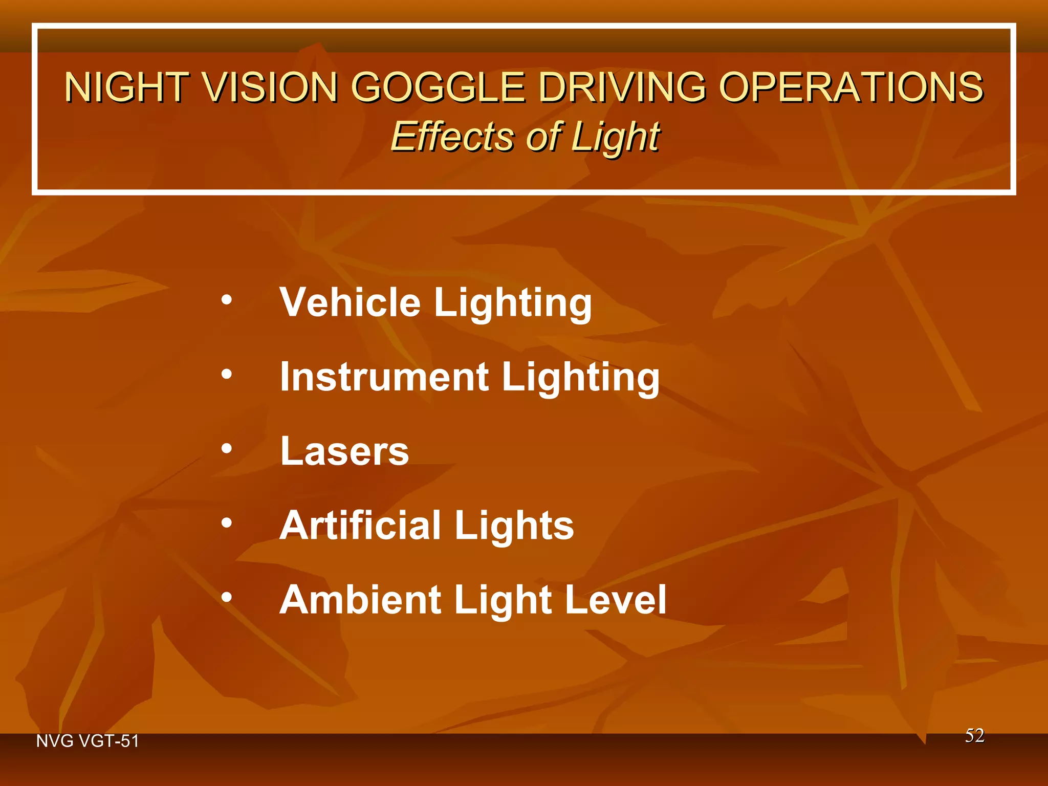 Night vision goggles the basics | PPT