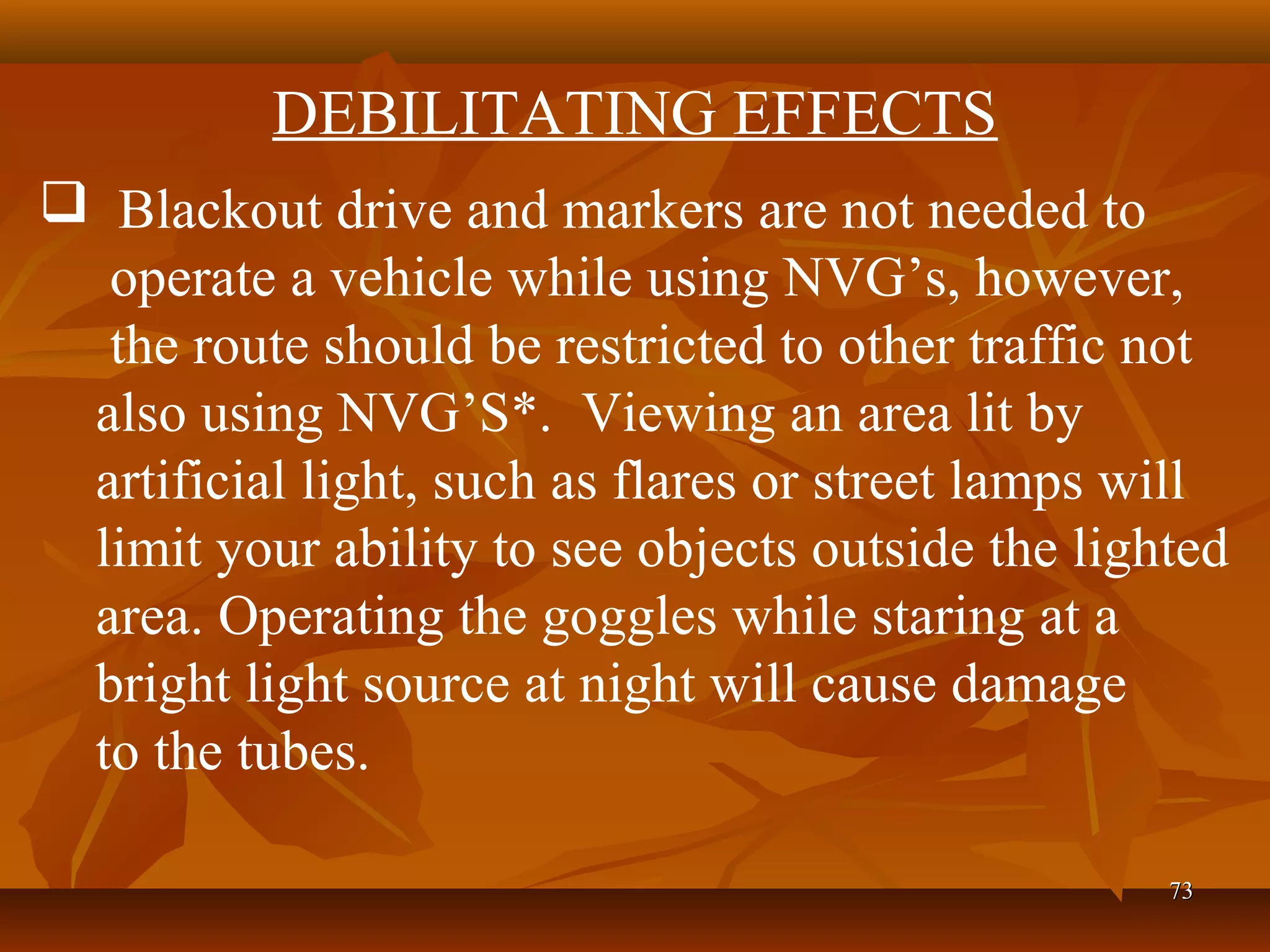 Night vision goggles the basics | PPT