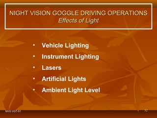 Night vision goggles the basics | PPT