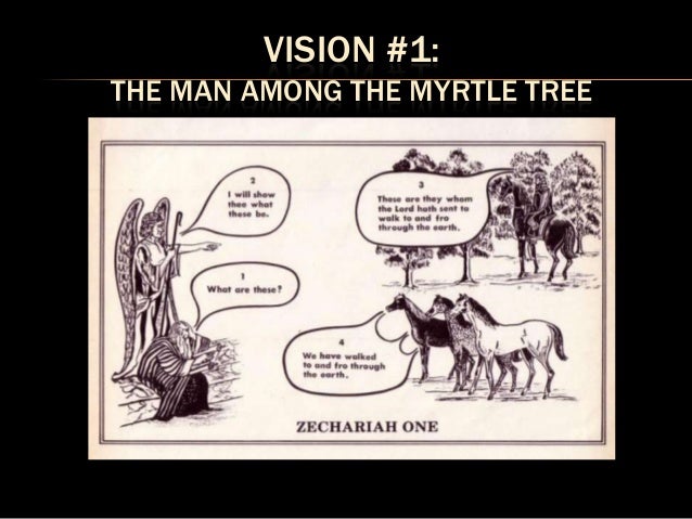 The eight night visions of Zechariah