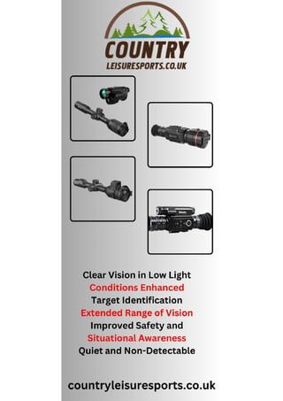 High-Quality Night Vision Scopes for Sale at Country Leisure Sports | PDF