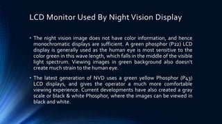Night vision system in automobiles | PPT