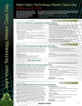 4th Annual Night Vision Systems 2009 | PDF