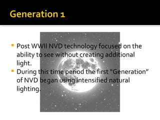 Night vision technology | PPT
