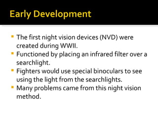 Night vision technology | PPT