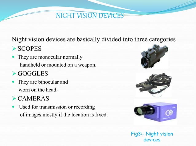 Nightvisiontechnology 130404062954-phpapp01 | PPT
