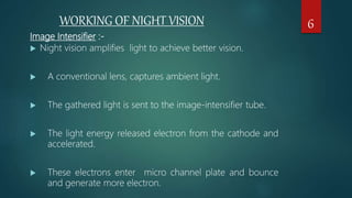 Night vision technology | PPTX