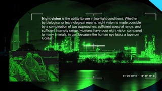 Night vision technology | PPTX