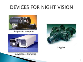 Night vision technology applications | PPT