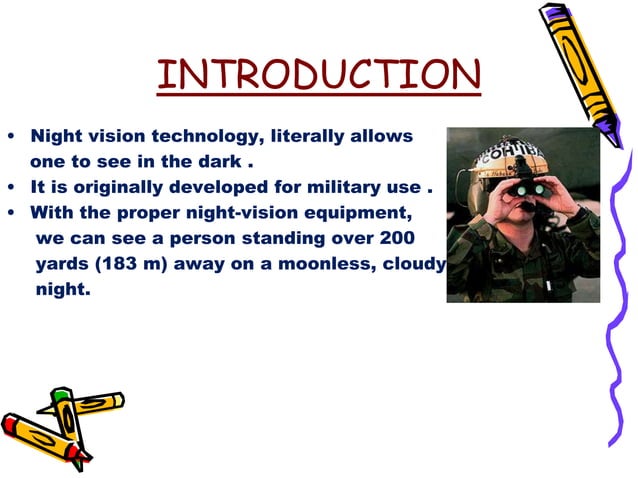 Night Vision Technology.Final | PPTX