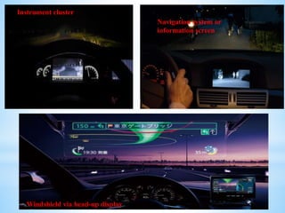 Night vision technology in auto mobiles | PPTX