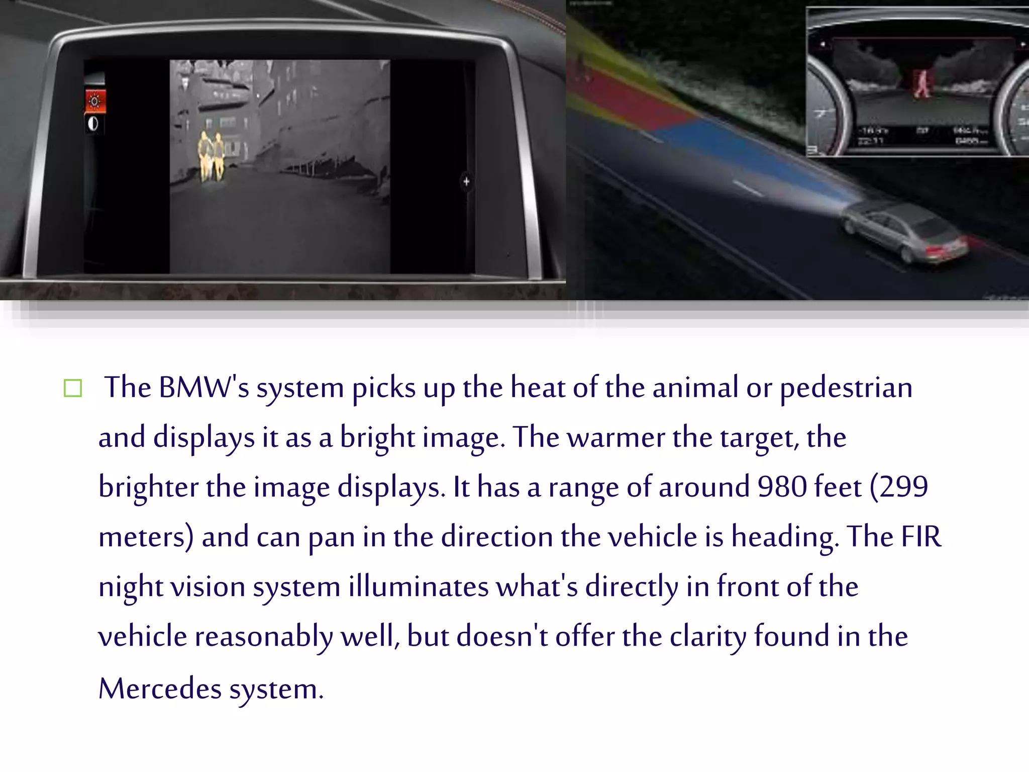 Night vision technology in cars (automotives) | PPTX