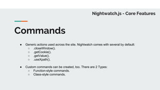 Nightwatch 101 - Salvador Molina | PPT