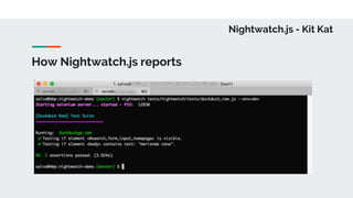 Nightwatch 101 - Salvador Molina | PPT