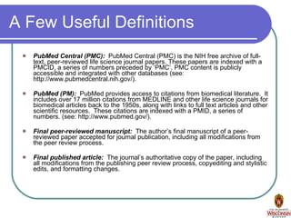 NIH Public Access Policy | PPT