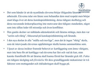 Nihad Bunar Nyanlända och lärande 150916 | PPT