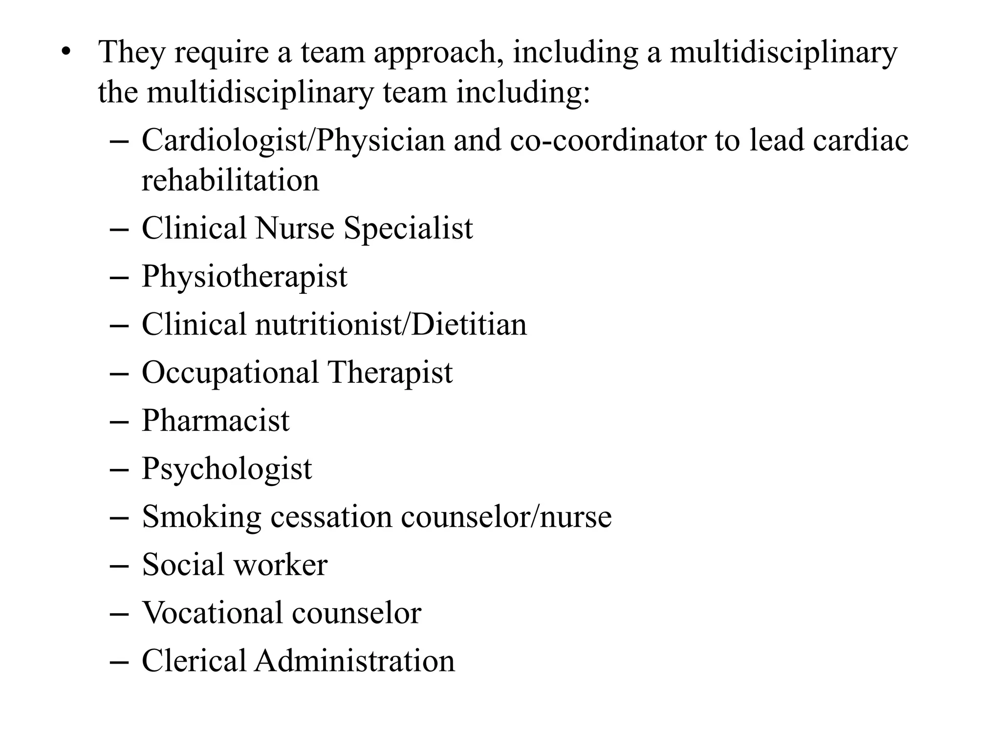 Overview of phases of cardiac rehabilitation | PPTX